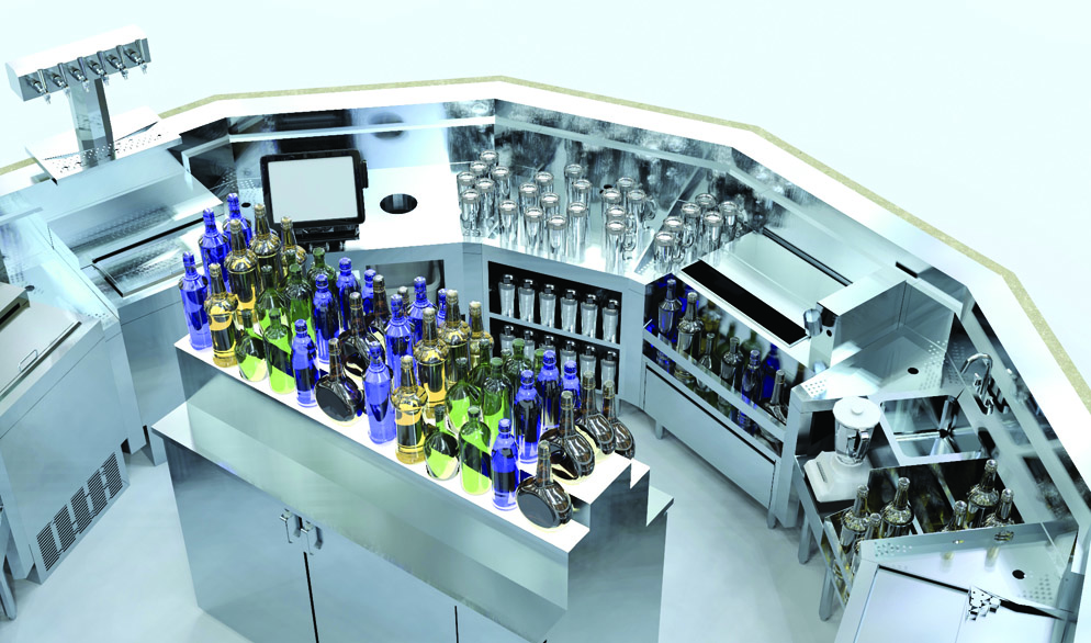 Bennetta bars unveils its designer bar counters - Hotelier India