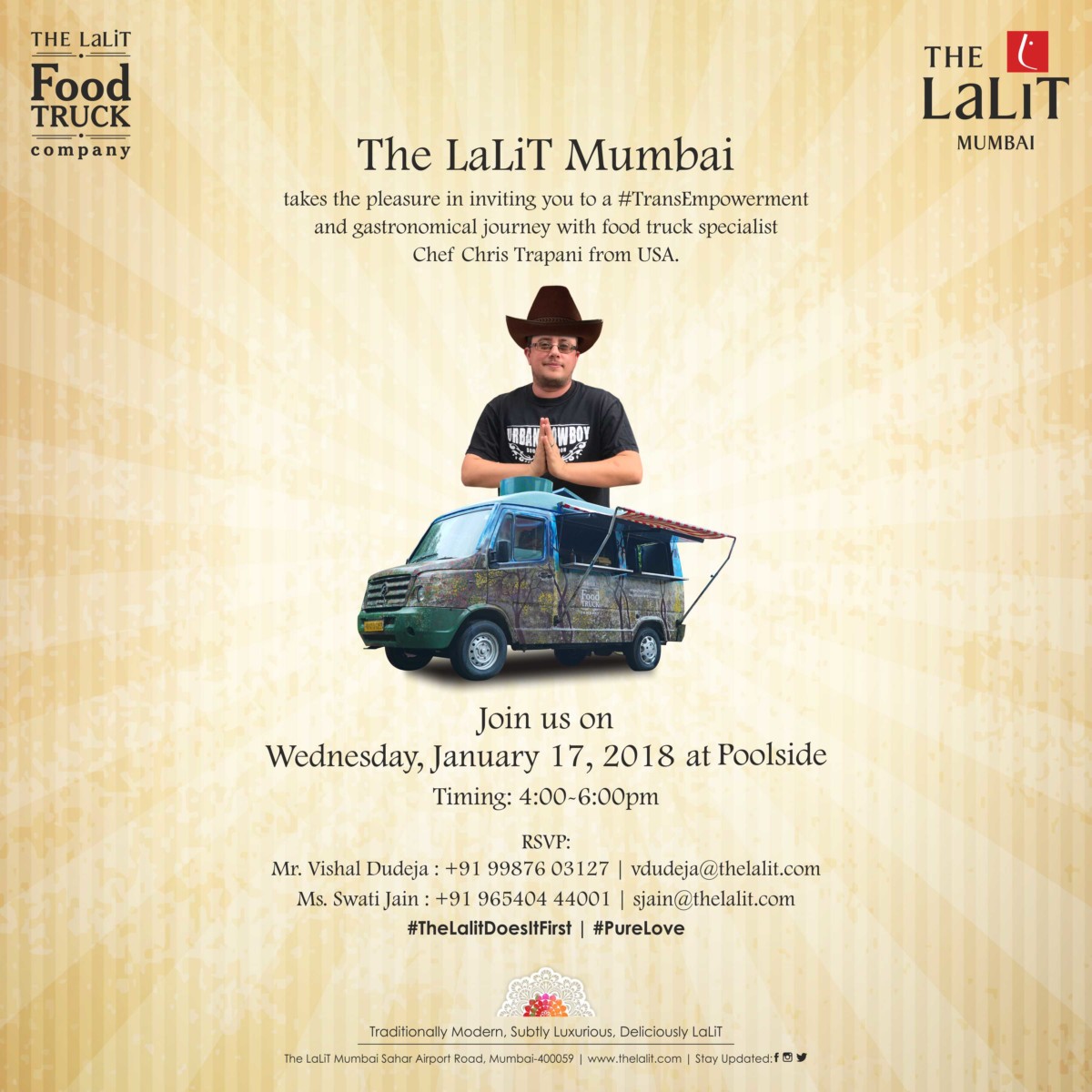 Tex-Mex expert Chef Chris Trapani to conduct 5-city tour - Hotelier India