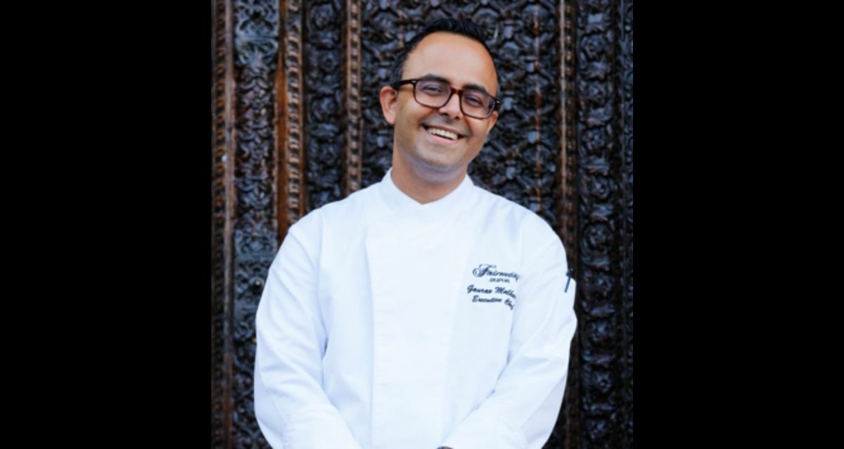 Gaurav Malhotra named as the new Executive Chef of Fairmont Jaipur ...