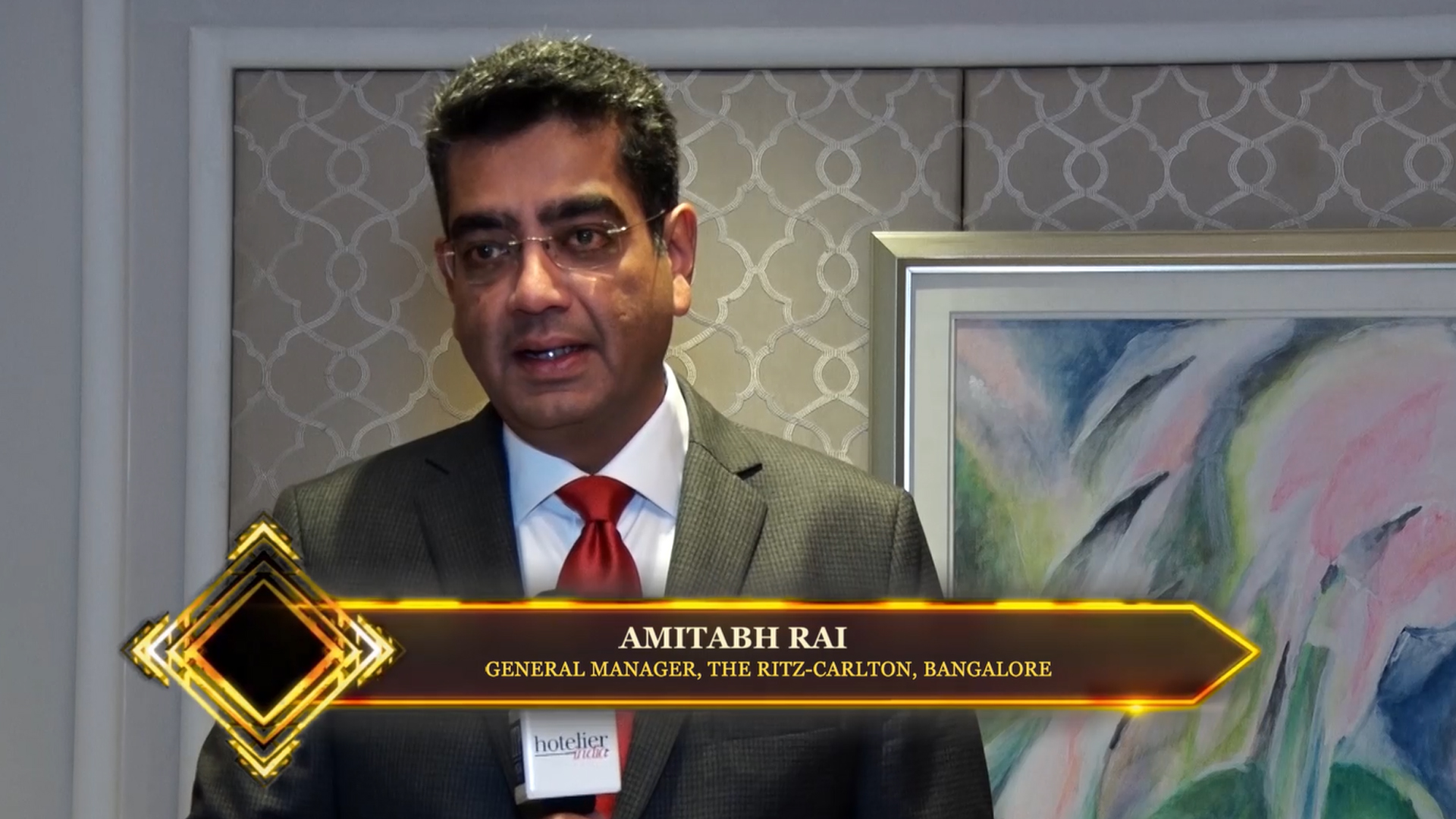 Hotelier India Awards 2019 Behind the Scenes with GM Amitabh Rai ...