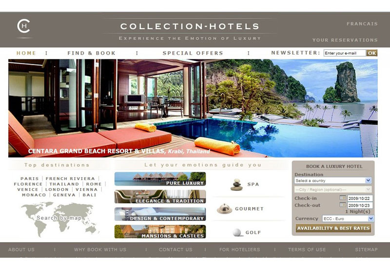 FastBooking launches exclusive luxury website - Hotelier India