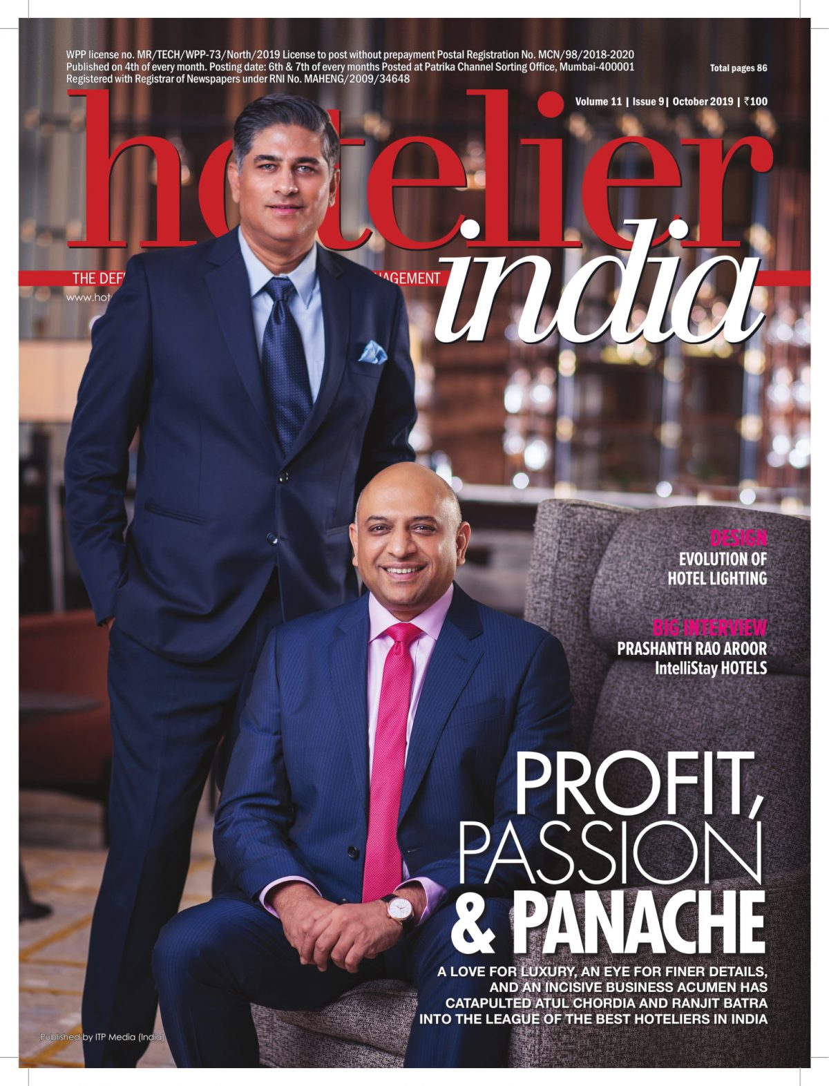 Magazine October 2019 - Hotelier India