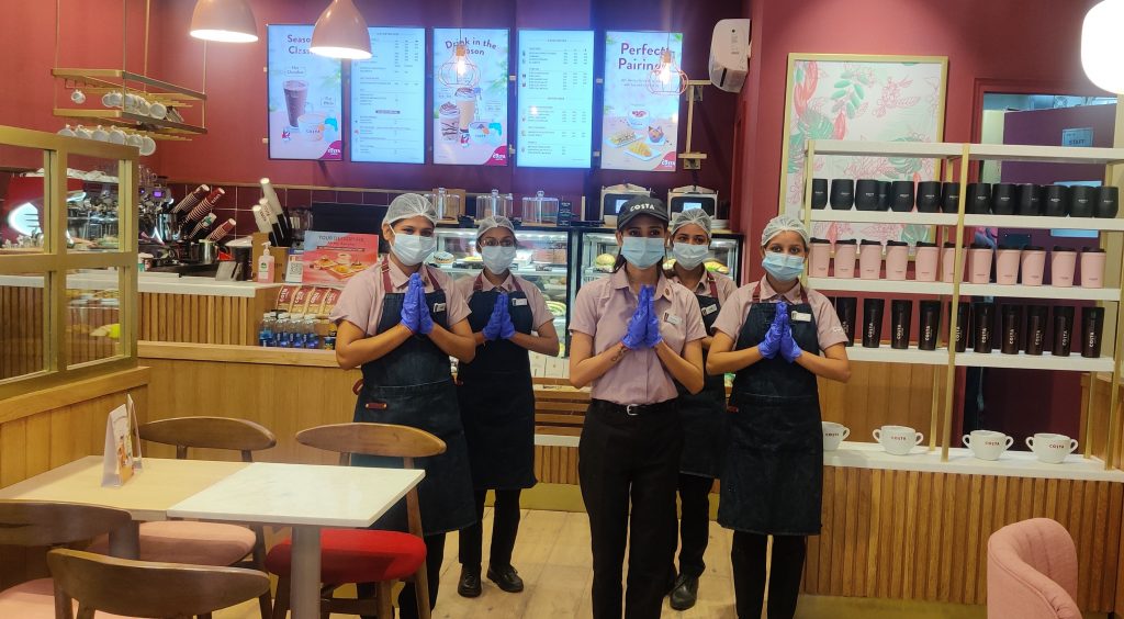 Costa Coffee opens its first 24*7 flagship store in Gurugram - Hotelier ...