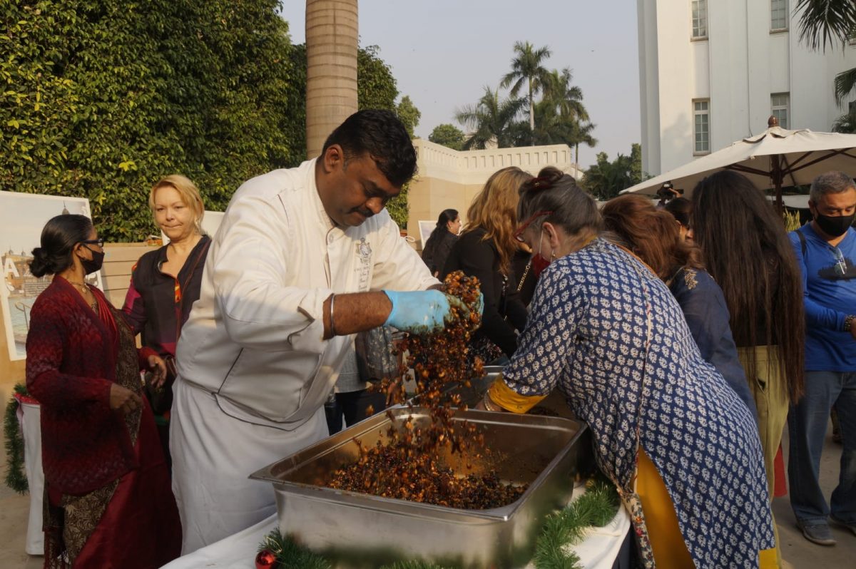 Cake Mixing Ceremony at The Imperial New Delhi - Hotelier India