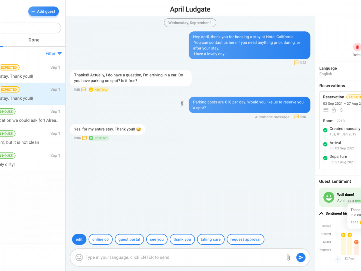 EasyWay launches Guest Sentiment feature - Hotelier India