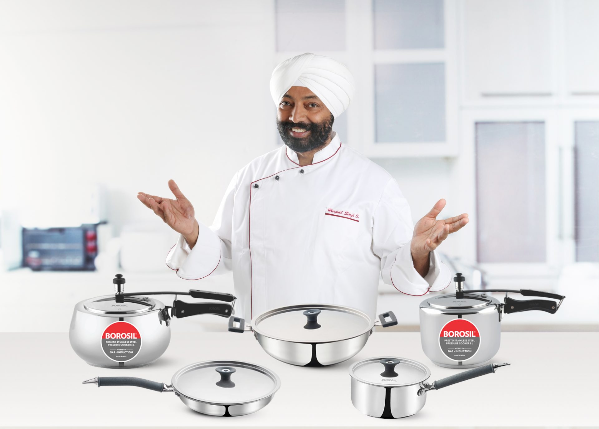 Borosil Ltd collaborates with India's top celebrity chef Harpal Singh ...