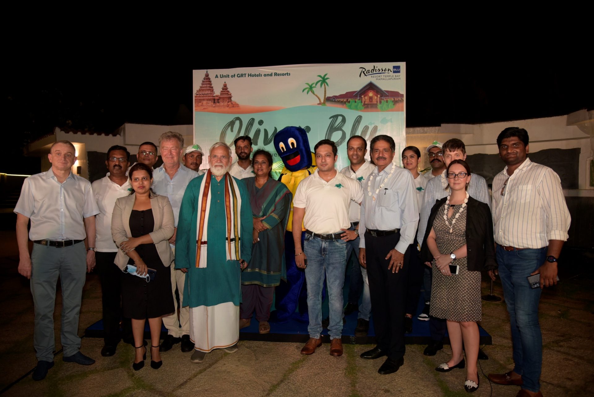 Radisson Blu Temple Bay launched ‘The 1st Iconic Mascot in ECR Oliver ...