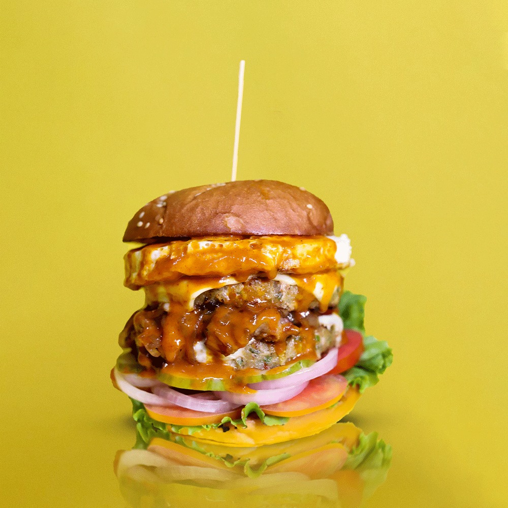 Rush to grab a delicious and yet healthy burger at Burger Rush, New ...