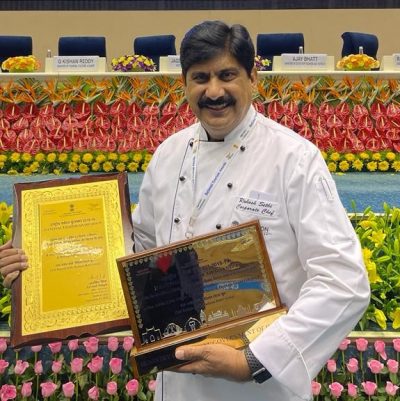 Chef Rakesh Sethi of Radisson Hotel Group conferred with The Best Chef ...