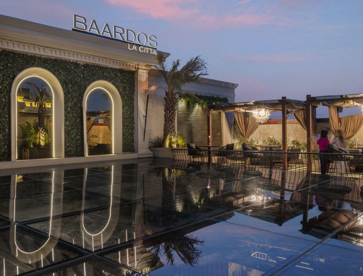 Baardos La Citta, A fine-dining space that emulates Roman architecture ...