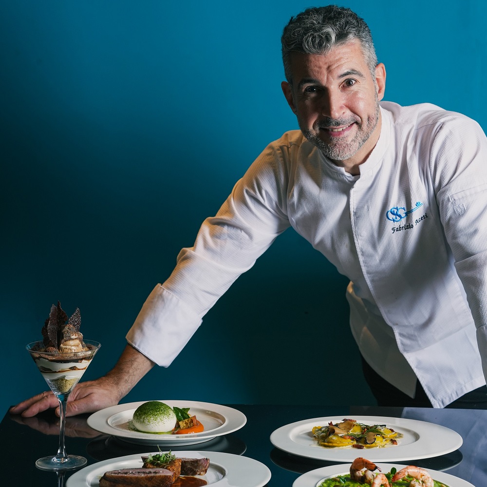 Chef Fabrizio Aceti will be taking over at Sorrento, Shangri-La Eros ...