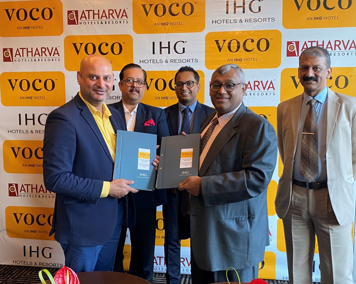IHG builds on voco brand debut in India; signs an agreement in Gurugram ...