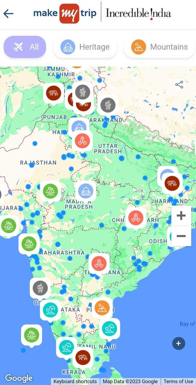 Ministry of Tourism and MakeMyTrip celebrate Independence Day with innovative 'Traveller's Map ...