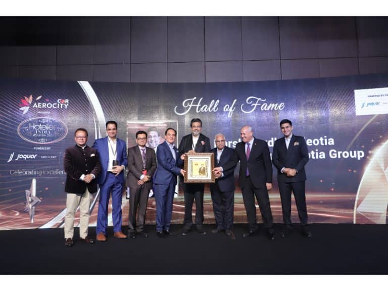 Harshavardhan Neotia received the Hall of Fame Award at the 14th Annual ...