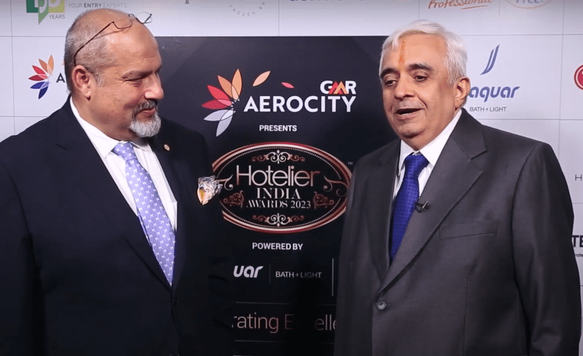 Hotelier India Awards 2023 - Prabhat Verma & Vijay Thacker - Hotelier India
