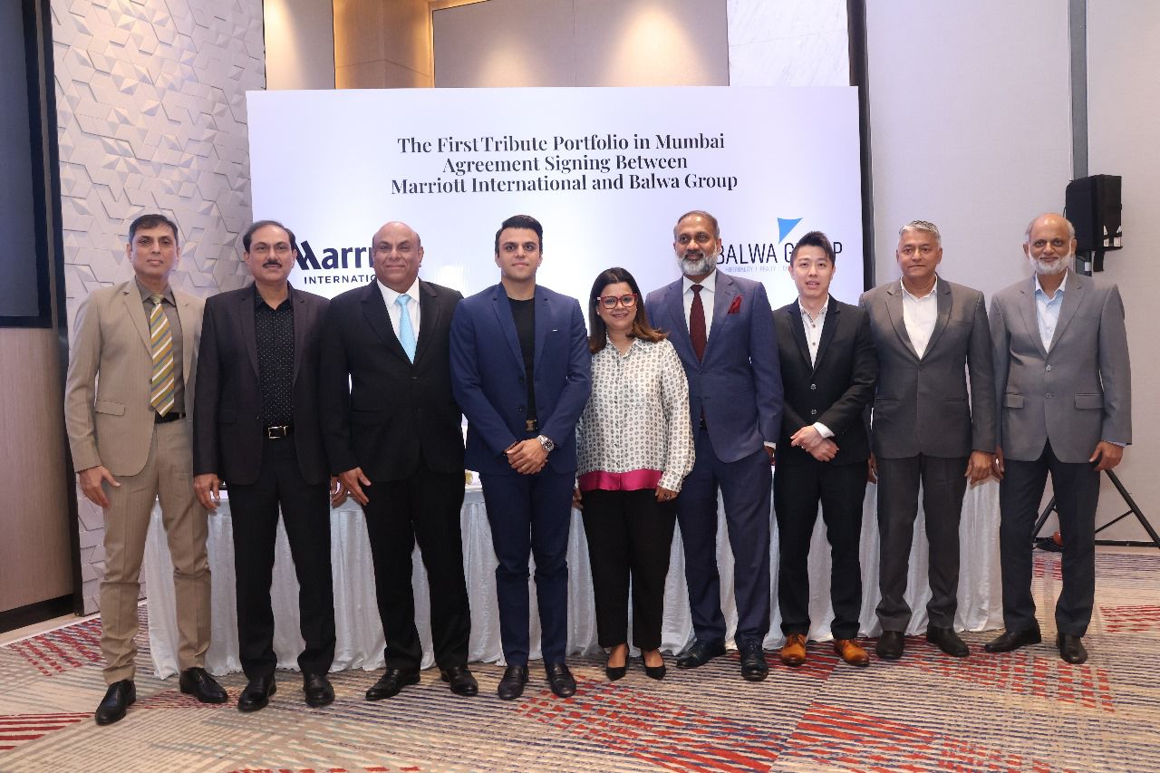 Marriott inks deal with Balwa Group to launch Tribute Portfolio in Mumbai - Hotelier India