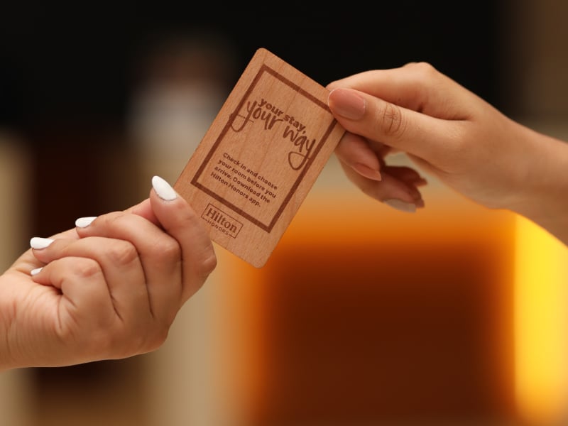 Wooden key cards instead of plastic at this hotel - Hotelier India