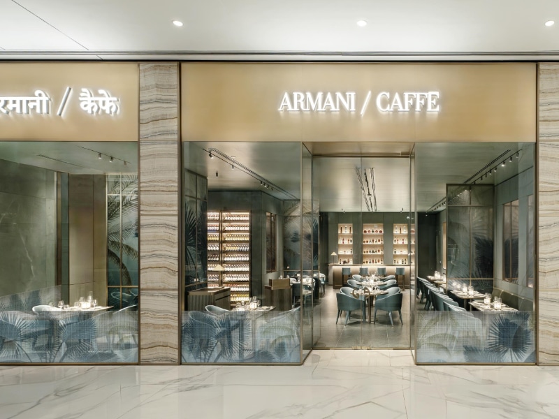 India welcomes Armani's cafe - Hotelier India