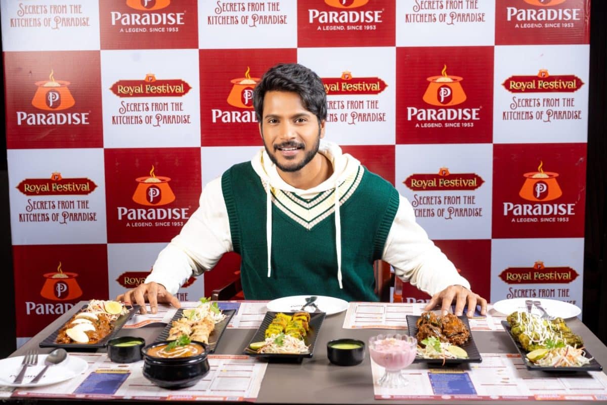 Paradise brings Royal food Festival, Endorsed by Tollywood Star Sundeep Kishan - Hotelier India