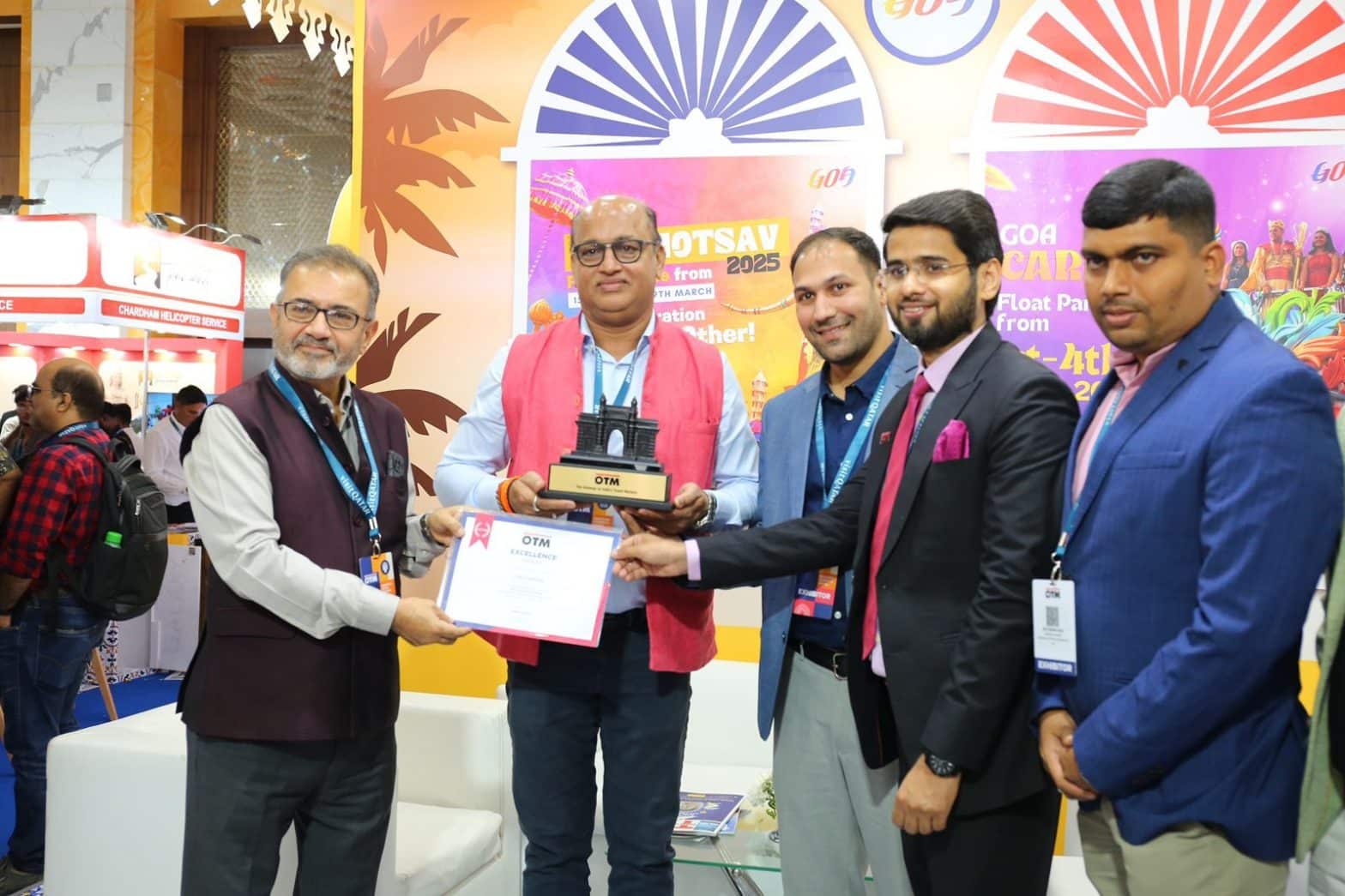 Goa Tourism bags the Best Decoration Award at OTM 2025 - Hotelier India