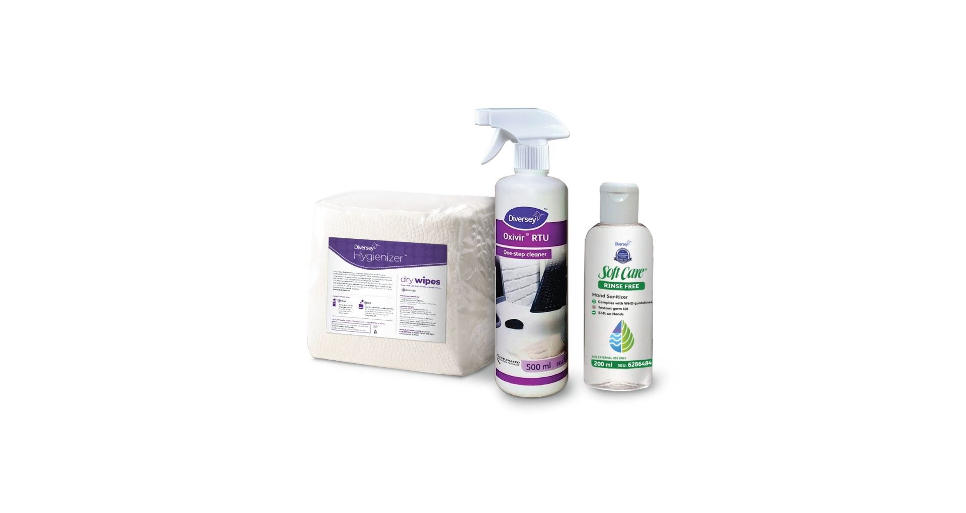 Diversey unveils its new range of workstation hygiene products to ...